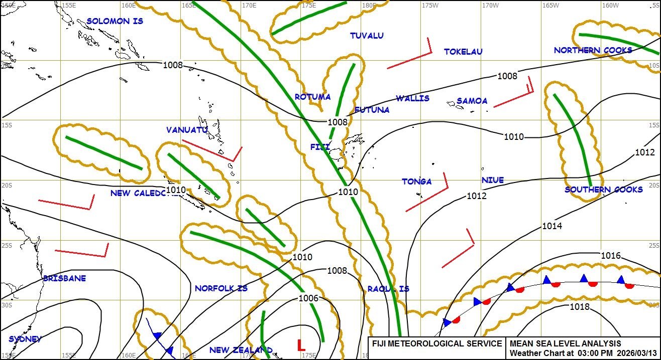 Weather Map - Fiji Meteorological and Hydrological Services